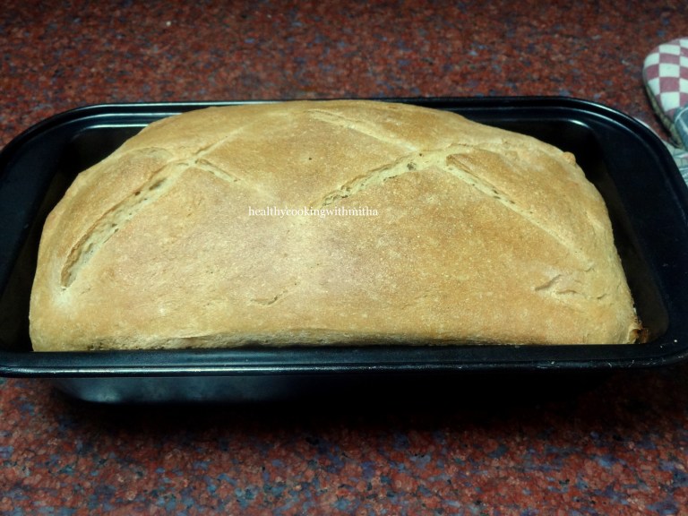 Whole wheat bread / Atta bread | Healthy cooking with Mitha