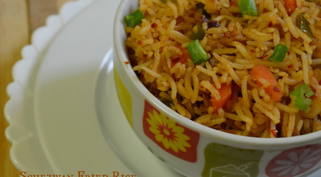 Schezwan Vegetable fried rice | Healthy cooking with Mitha