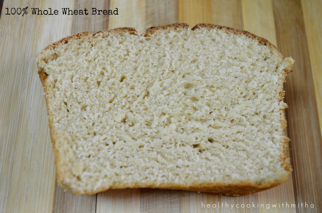 Whole wheat bread / Atta bread | Healthy cooking with Mitha