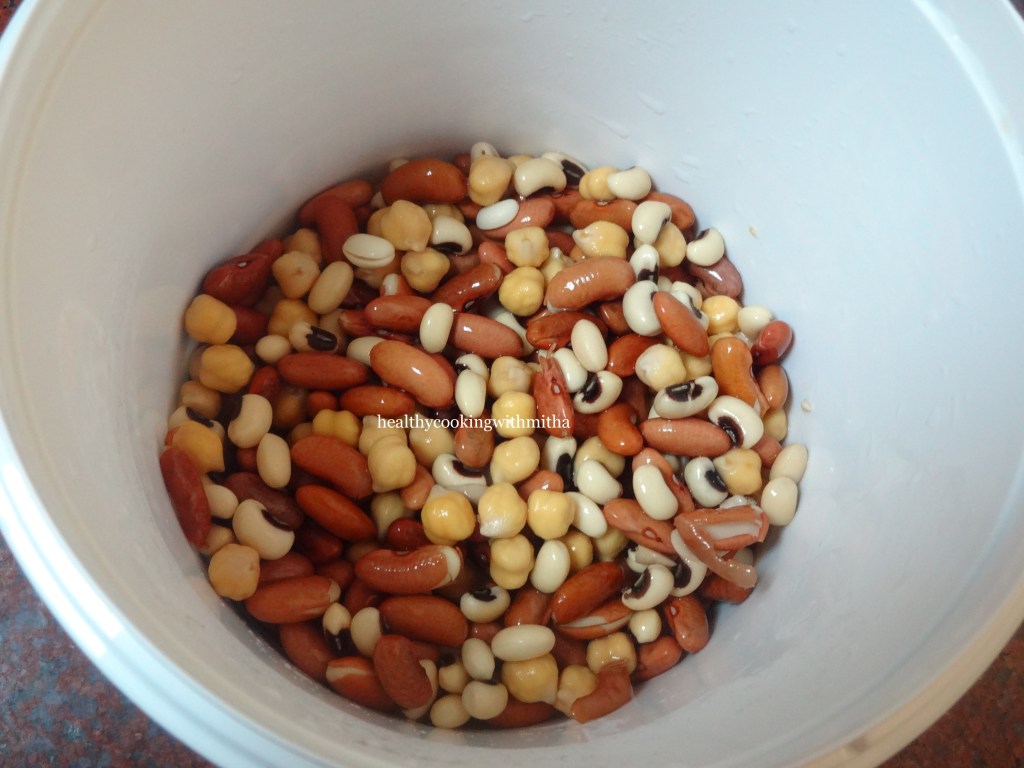 Mixed bean salad | Healthy cooking with Mitha