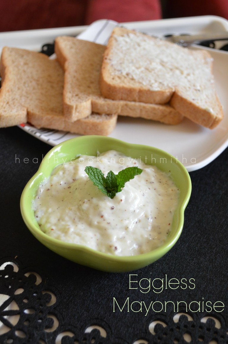 Eggless Mayonnaise | Healthy cooking with Mitha