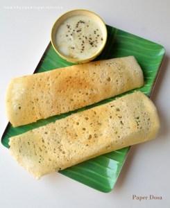 Paper dosa | Restaurant style crispy dosa | Healthy cooking with Mitha