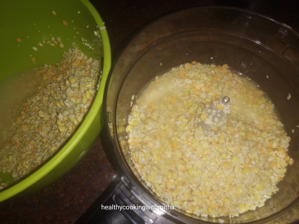 Broken wheat & mixed dals dosa | No rice dosa | Healthy cooking with Mitha