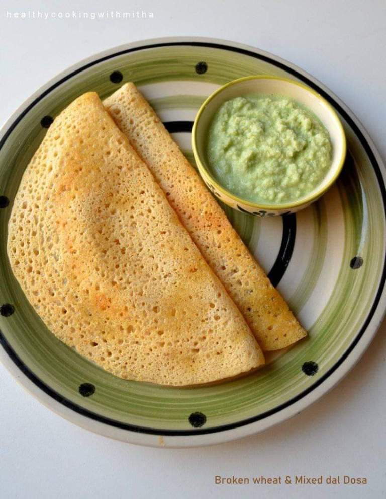 Collection of “no rice” dosa recipes | Healthy cooking with Mitha