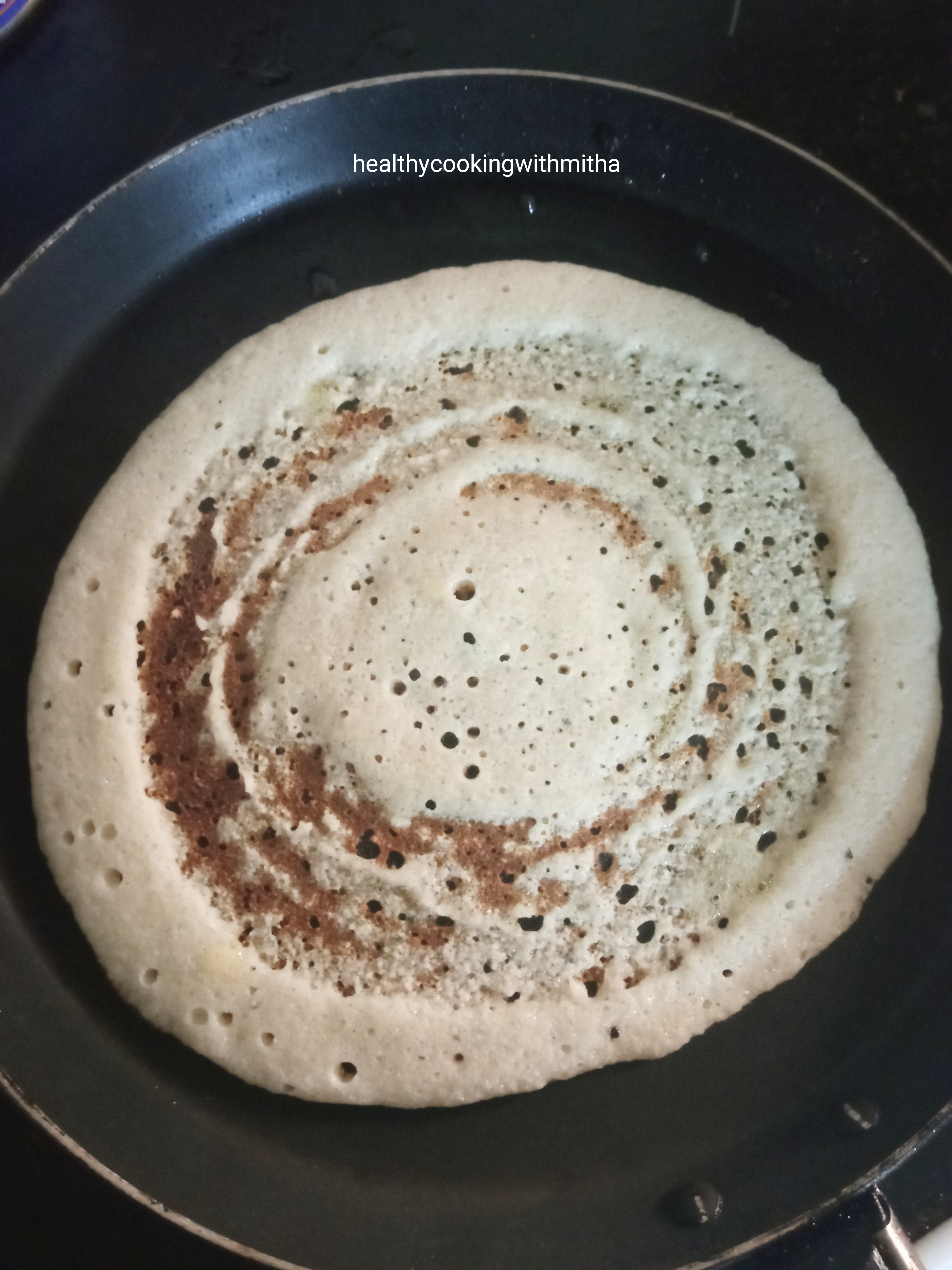 Urad – Wheat flour dosa | “No rice” dosa | Healthy cooking with Mitha