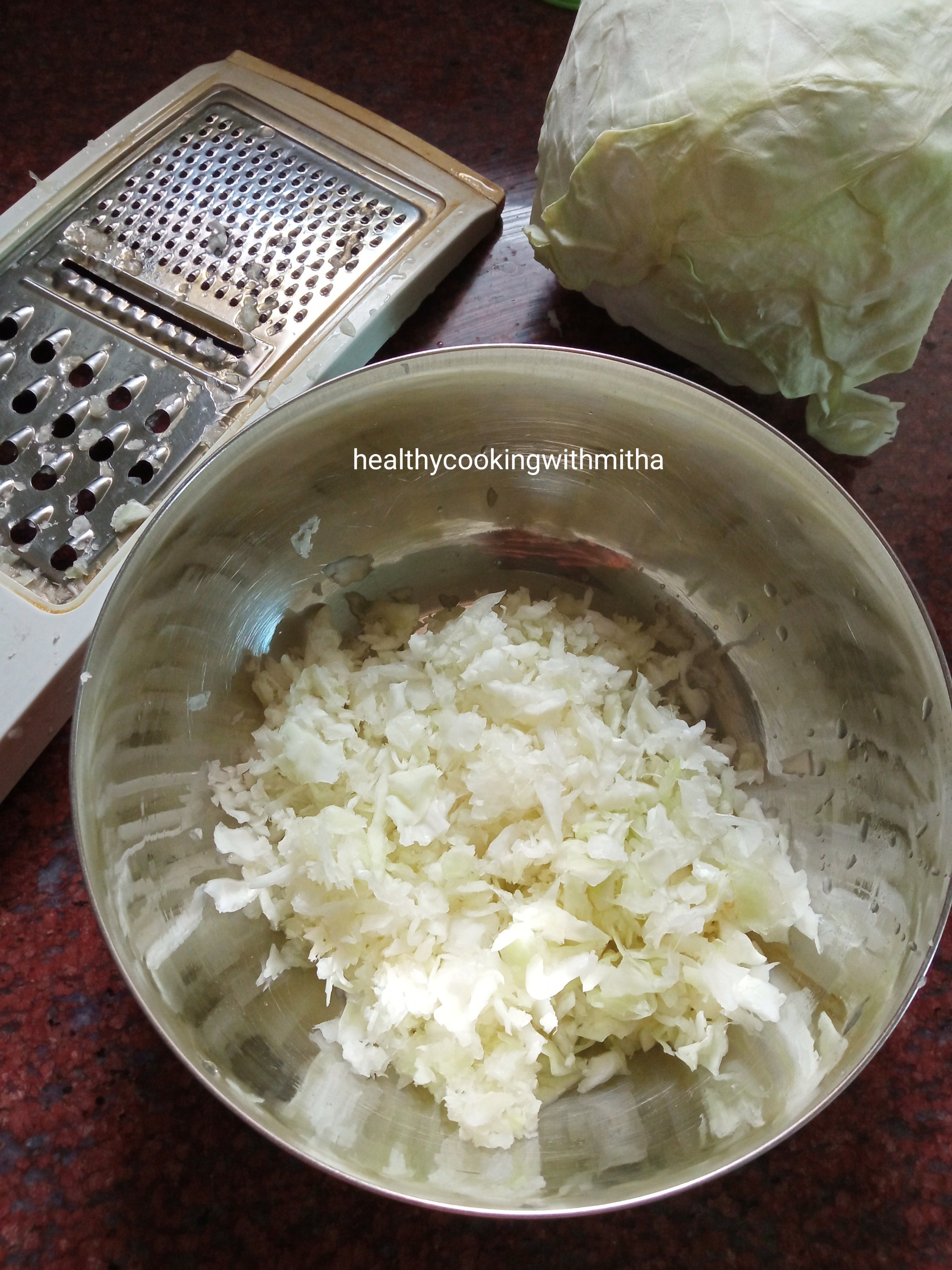 Cabbage Kosambari | Easy Cabbage salad | Healthy cooking with Mitha
