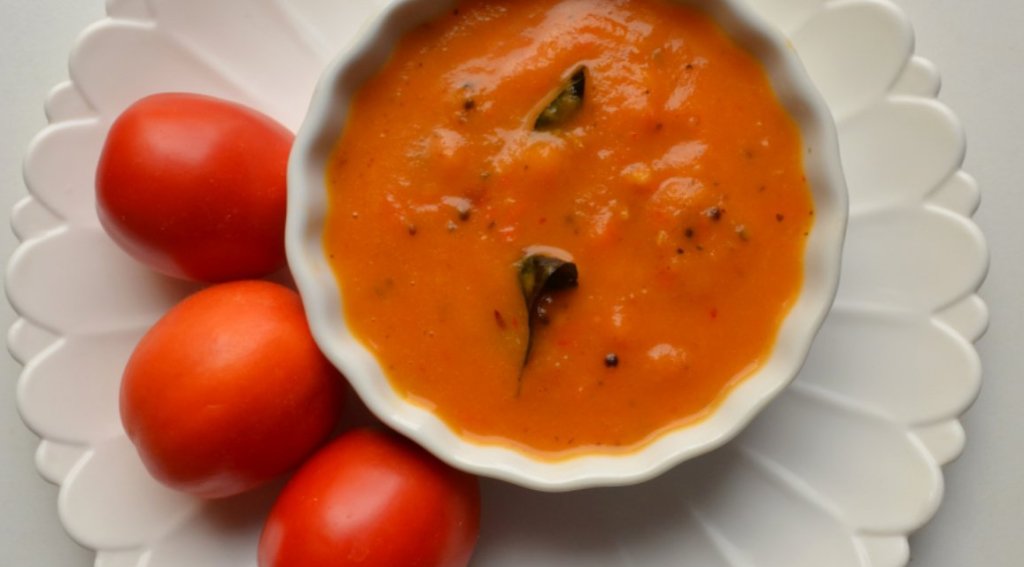 Hotel style Tomato Chutney | Healthy cooking with Mitha