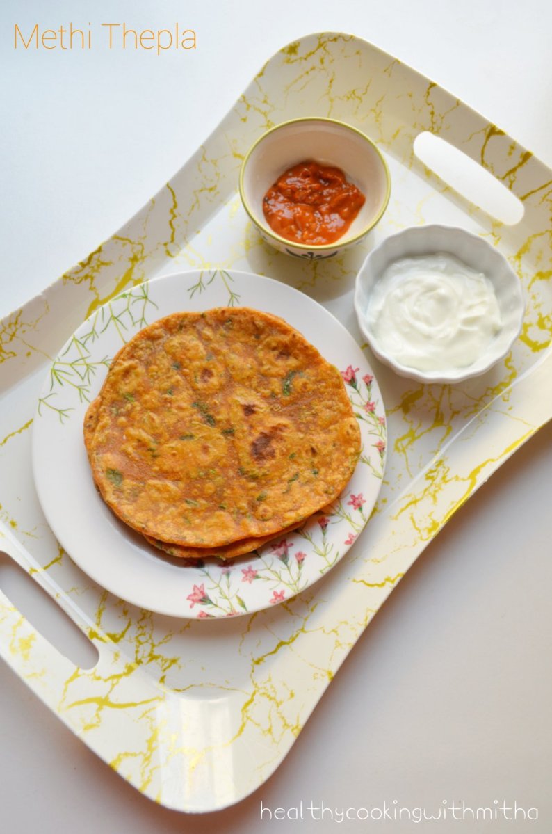 Methi Thepla | Easy, soft, flavourful theplas with fenugreek leaves ...