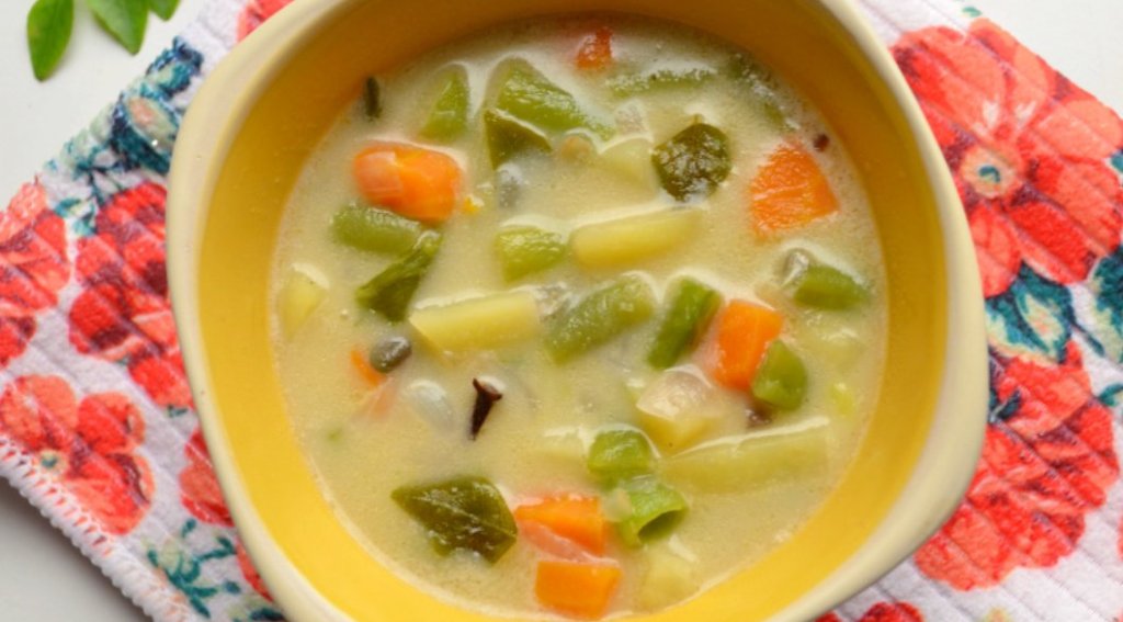 Kerala style Vegetable stew | easy stew recipe | Healthy cooking with Mitha