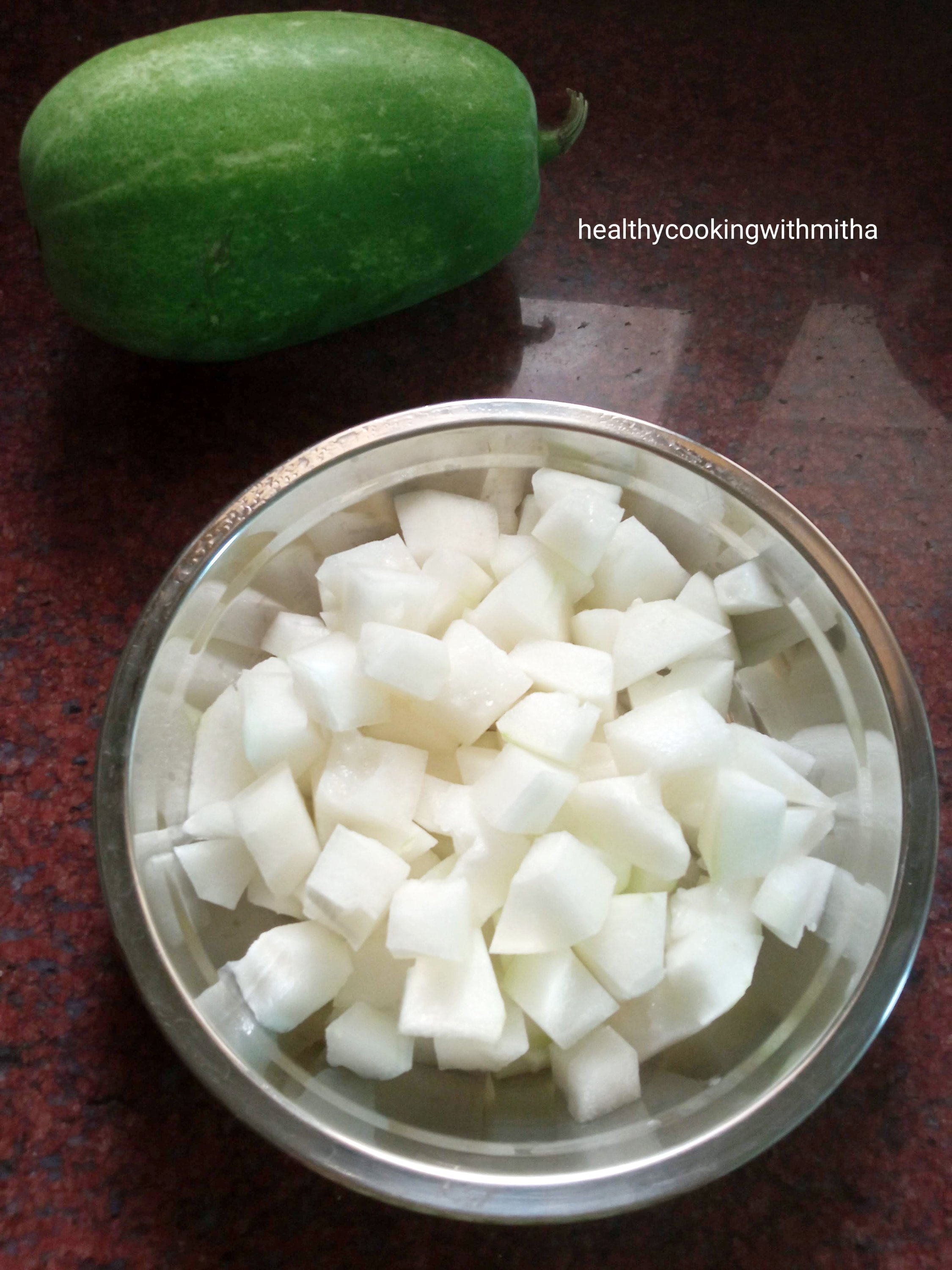Kuvale Puli Koddel | Ash Gourd spicy, sour, sweet coconut curry ...