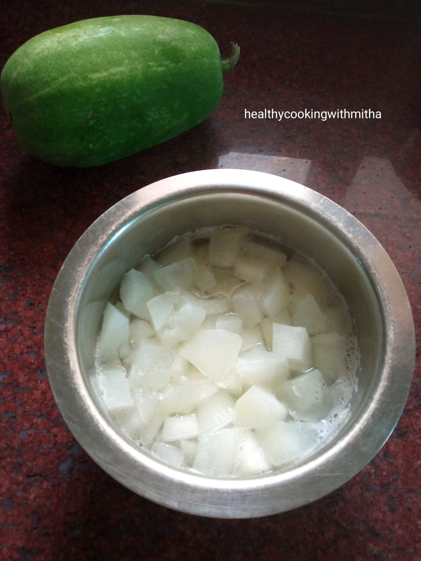 Kuvale Puli Koddel | Ash Gourd spicy, sour, sweet coconut curry ...