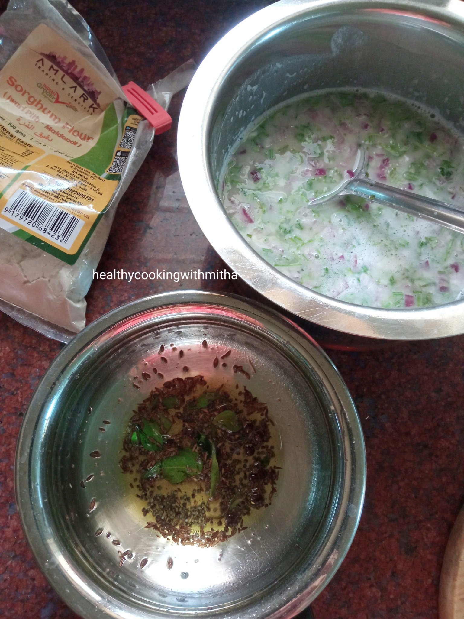 Instant Jowar flour Dosa | Easy Sorghum millet dosa | Healthy cooking ...