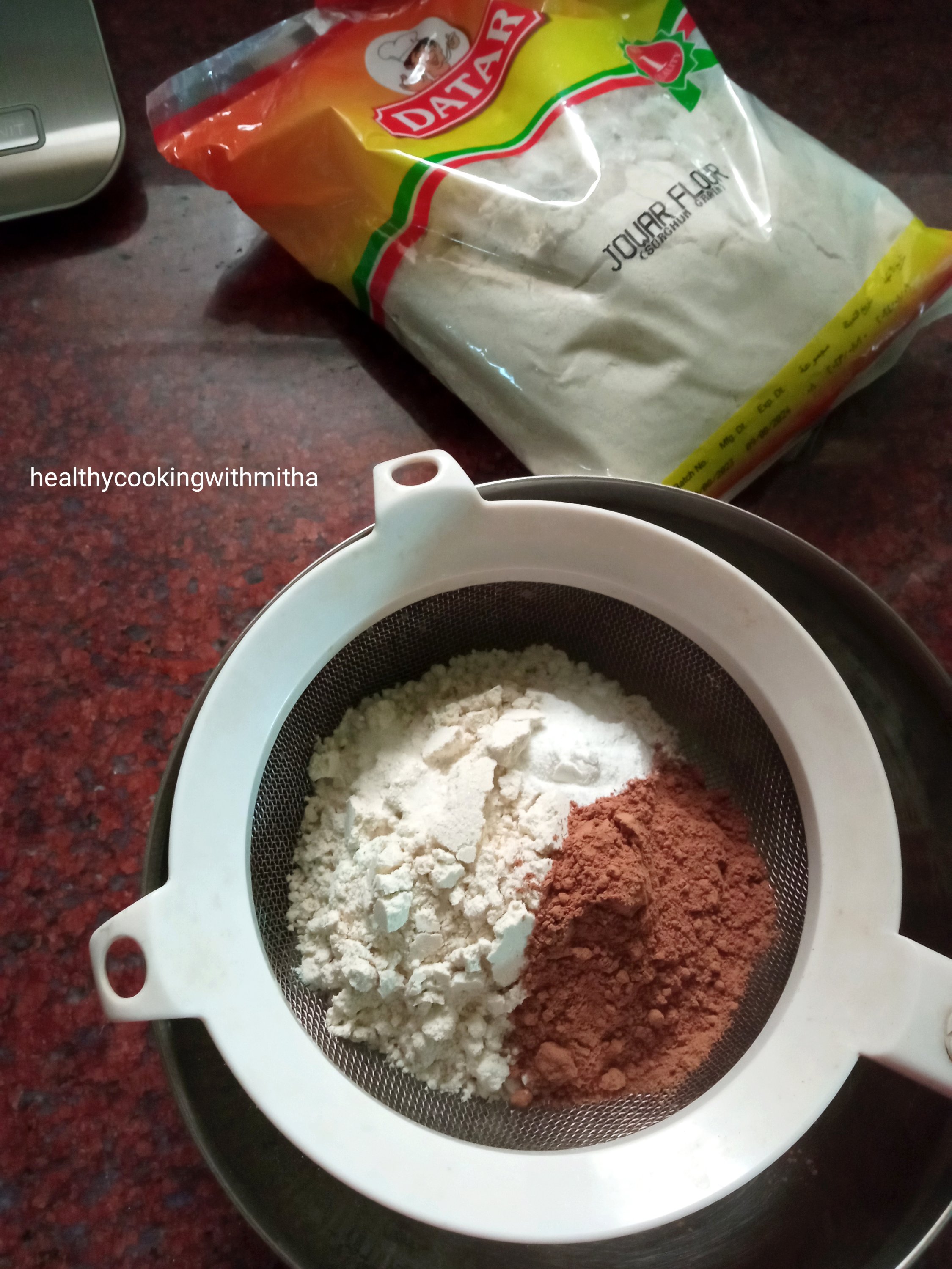 Jowar Chocolate sponge cake |Gluten free millet cake | Healthy cooking ...