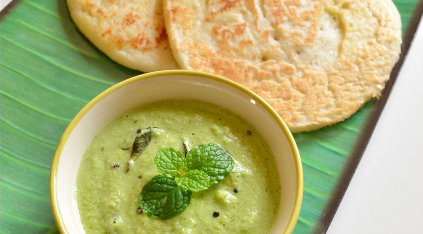 Hotel style green chutney| Mint Coriander chutney | Healthy cooking ...
