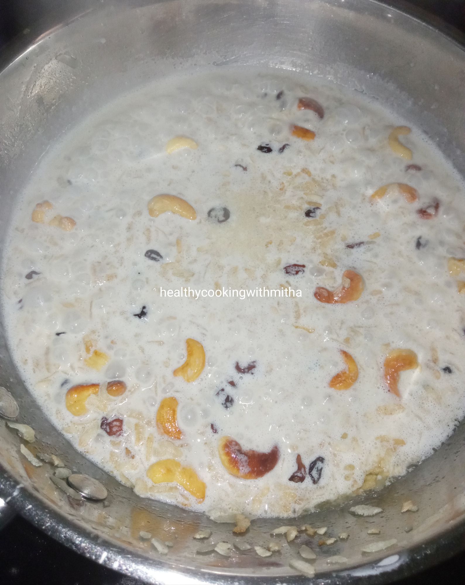 Aval Payasam | Phova godshe | easy sweet with poha | Healthy cooking ...