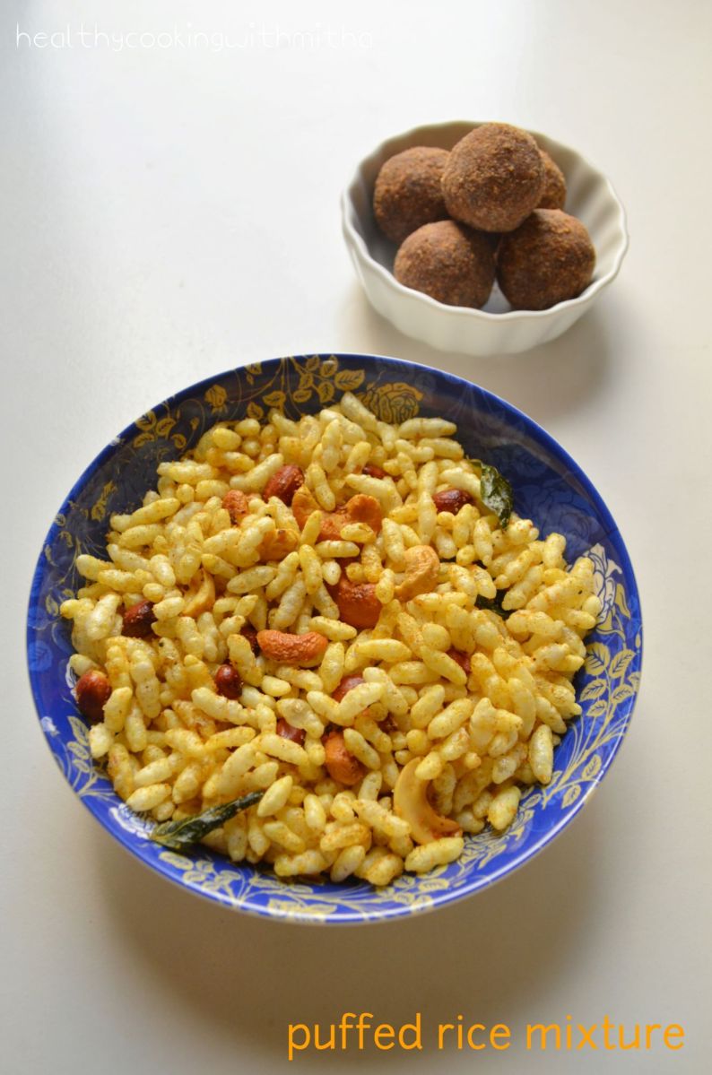 Charmbure chuda | easy puffed rice mixture| Murmura chivda | Healthy ...