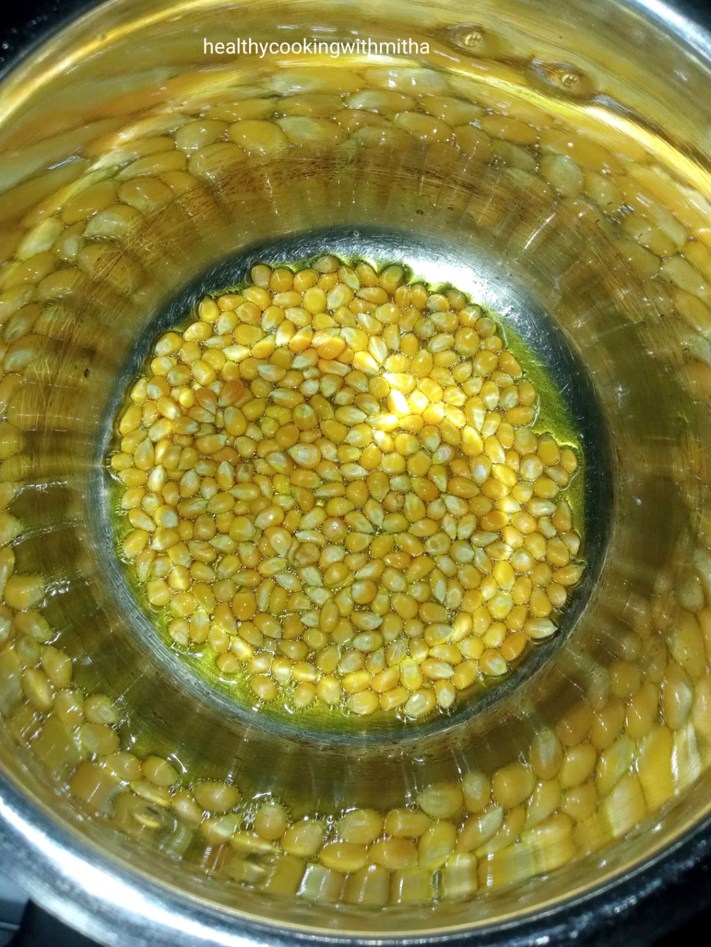 Homemade popcorn| Easy popcorn recipe from corn kernels | Healthy ...